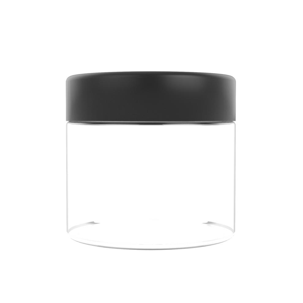 Premium Round Glass Jars with Child-Resistant Lids | CoSource Global ...