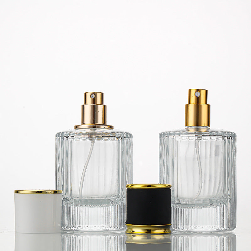 Roman Column Thick-Base Glass Perfume Bottle | 30ml & 50ml Luxury ...