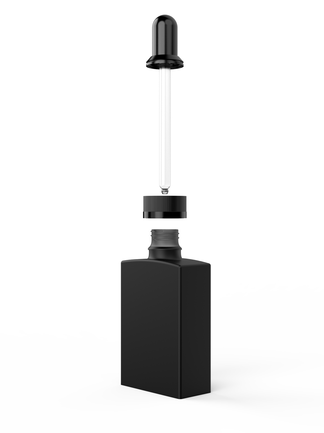 Durable & Compliant Square Glass Tincture Bottles for Oils & Extracts ...