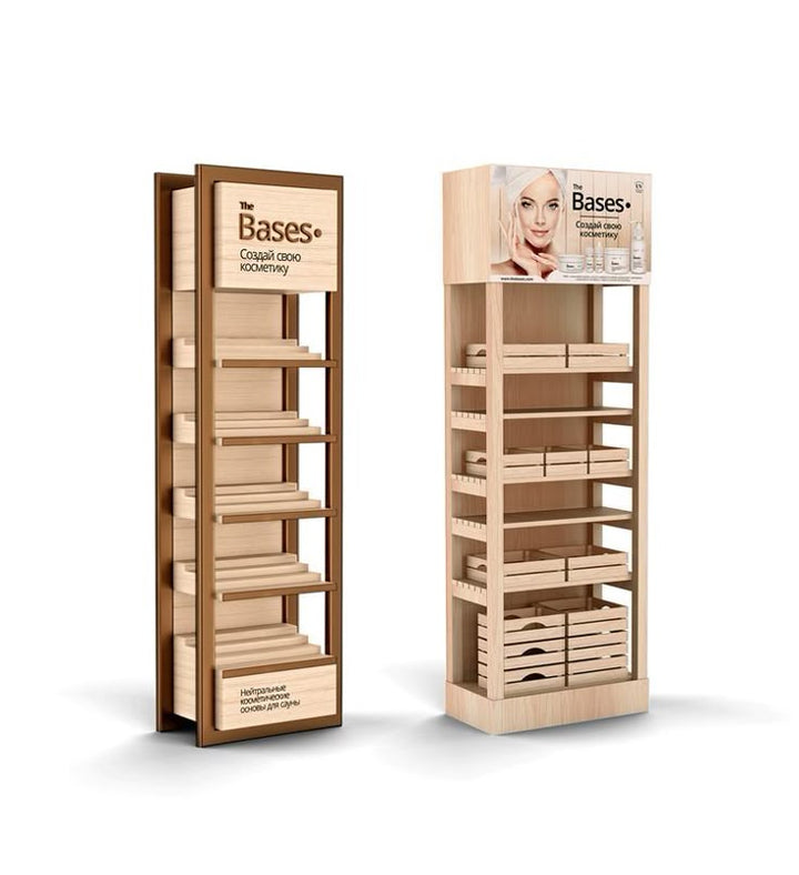Wooden Display Stands – Retail Display & Home Organizer – Cosource